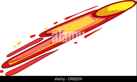 blaster projectile game cartoon vector illustration Stock Vector Image ...