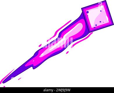 blaster projectile game cartoon vector illustration Stock Vector Image ...