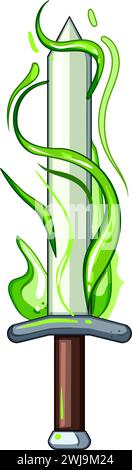 slash sword effect cartoon vector illustration Stock Vector Image & Art ...