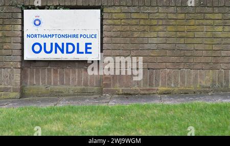 Northamptonshire police station at Oundle, England Stock Photo - Alamy