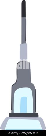machine electric mop cartoon vector illustration Stock Vector Image ...