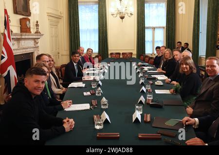 Chief Executives with Prime Minister Rishi Sunak (left to right, top ...