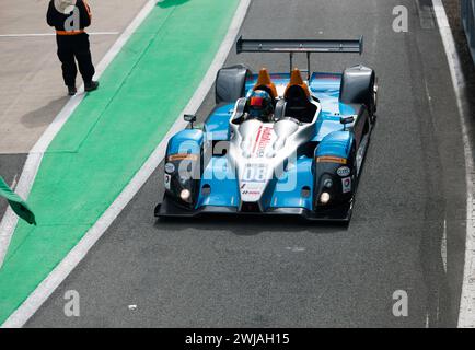 James Hagan and Chris Atkinson's Blue and Silver, 2011, Oreca FLM09 ...