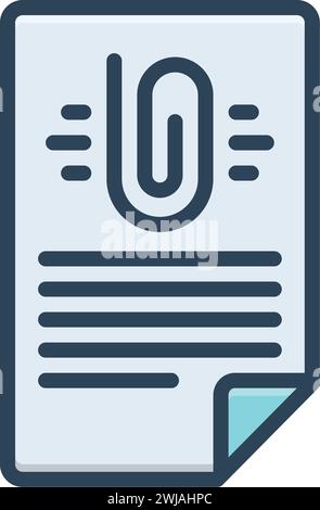 Icon for annex,paper Stock Vector Image & Art - Alamy