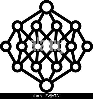 apriori algorithm line icon vector illustration Stock Vector Image ...