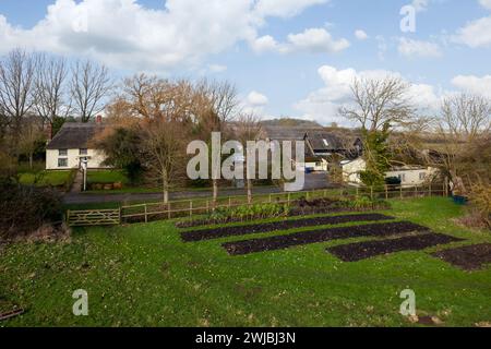 Wickhambrook, Suffolk - Jan 21 2020: Traditional detached farmhouse ...