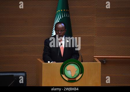 Addis Ababa. 14th Feb, 2024. This photo taken on Feb. 14, 2024 shows ...