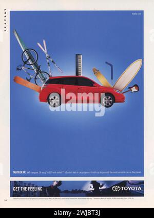 Vintage "Playboy" magazine September 2004 issue Advert, USA Stock Photo ...