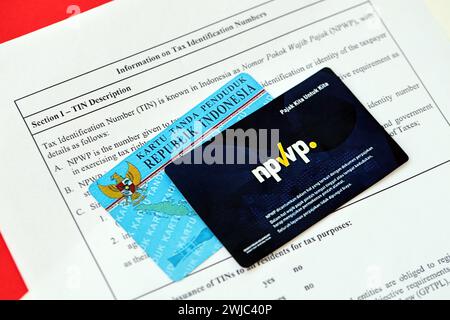 Indonesian NPWP new tax id Number and KTP identity card for taxpayers ...