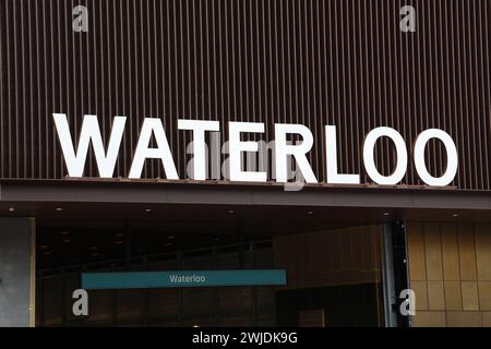 Waterloo Station, which is one of the six new stations that make up the ...