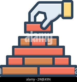 Icon for est made by piramid Stock Vector Image & Art - Alamy
