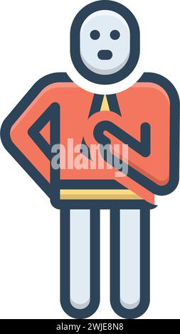 Icon for himself,myself Stock Vector Image & Art - Alamy