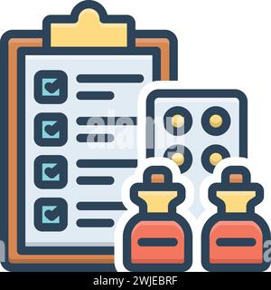 Icon for trial,test,probation Stock Vector Image & Art - Alamy