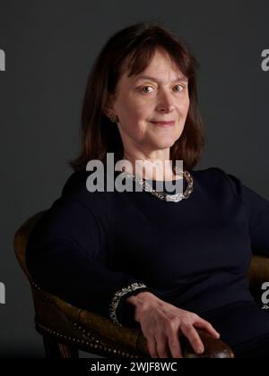 Ysenda Maxine Graham at the Oldie Literary Lunch 13-02-24 Stock Photo ...