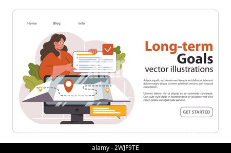 Focus on goals, long term and short term achievement. Tiny people ...