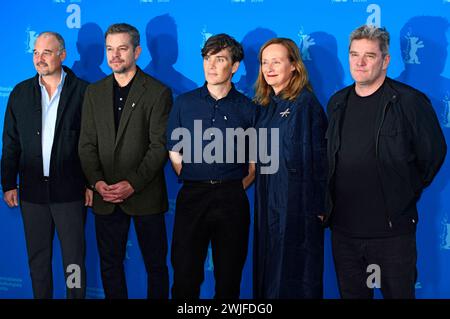Drew Vinton, Matt Damon, Cillian Murphy, Catherine Magee und Alan ...