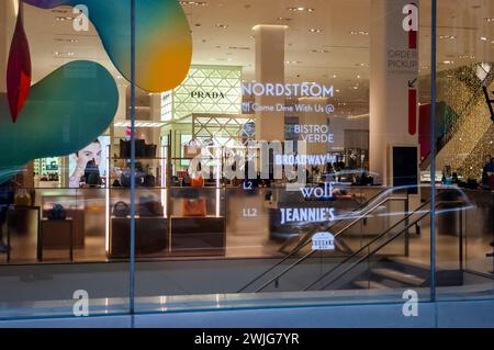 The Nordstrom department store in Midtown Manhattan in New York all ...
