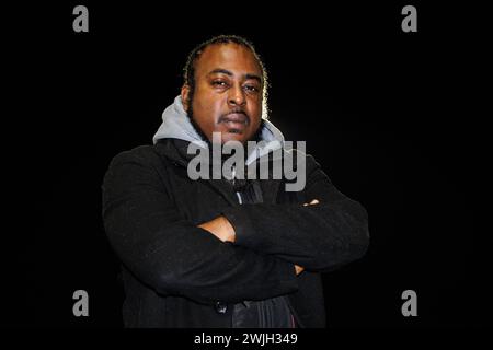Almere, Netherlands. 15th Feb, 2024. ALMERE, 15-02-2024, Forza Almere ...