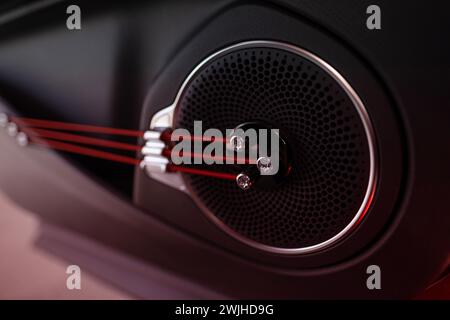 sound system controls on driver's door, steering wheel, Interior ...