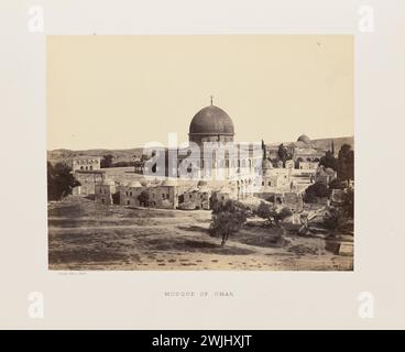 [Dome of the Holy Sepulchre, Jerusalem] 1860s John Anthony British ...