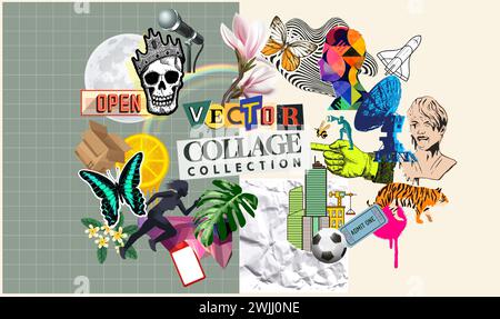 A collection of random objects from the everyday to more wild and ...