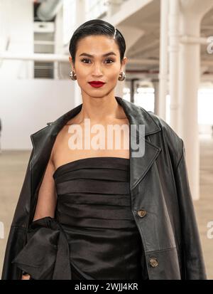 Fashion model Sharina Gutierrez attends the Sports Illustrated Swimsuit ...