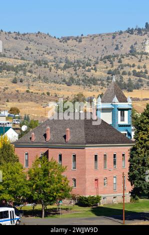 Wheeler County Courthouse, Fossil, Oregon Stock Photo - Alamy