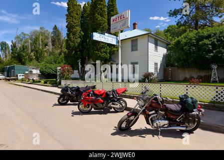 The Oregon Hotel in Mitchell, Oregon Stock Photo - Alamy