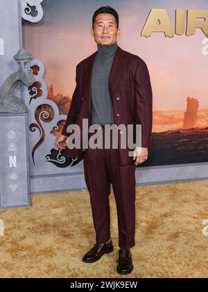 Daniel Dae Kim arrives at the premiere of the second season of "Avatar ...