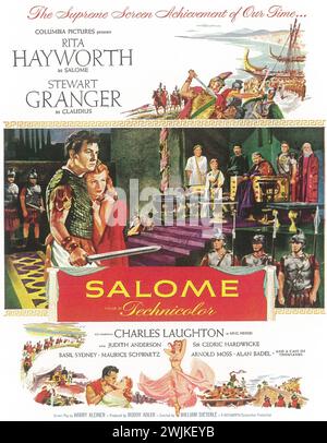 Rita Hayworth Film Salome (USA 1953) Characters: Princess Salome ...