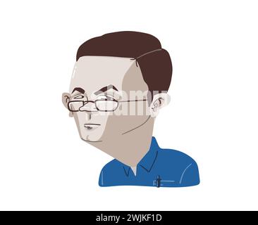pak Ahok cartoon Stock Photo - Alamy