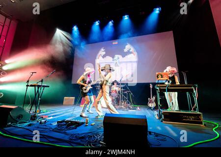 HMS Morris performing at Transform 2024 in Aberystwyth Arts Centre on ...