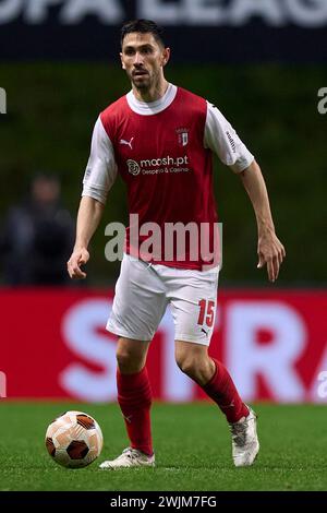 Paulo Oliveira of SC Braga in action during the UEFA Europa League ...