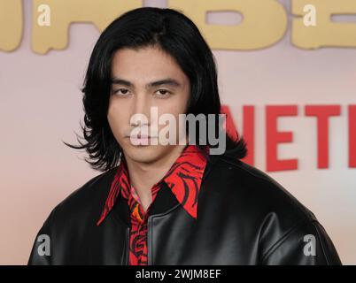 Sebastian Amoruso arrives at the Netflix's AVATAR: THE LAST AIRBENDER ...