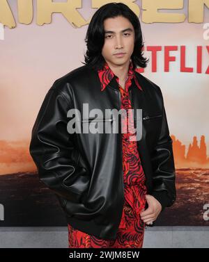 Sebastian Amoruso arrives at the Netflix's AVATAR: THE LAST AIRBENDER ...