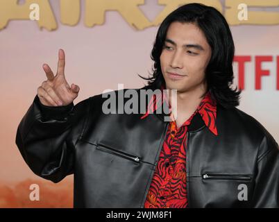Sebastian Amoruso arrives at the Netflix's AVATAR: THE LAST AIRBENDER ...