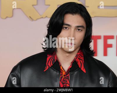 Sebastian Amoruso arrives at the Netflix's AVATAR: THE LAST AIRBENDER ...