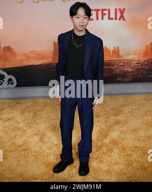 Jayden Zhang arrives at the Netflix's AVATAR: THE LAST AIRBENDER World ...