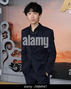 Nathaniel Kong arrives at the Netflix's AVATAR: THE LAST AIRBENDER ...