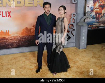 (L-R) Justin Chien and Maria Zhang at the Netflix's AVATAR: THE LAST AIRBENDER World Premiere ...
