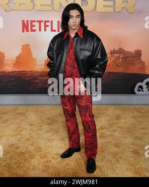 Sebastian Amoruso arrives at the Netflix's AVATAR: THE LAST AIRBENDER ...