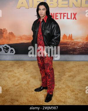 Sebastian Amoruso arrives at the Netflix's AVATAR: THE LAST AIRBENDER ...