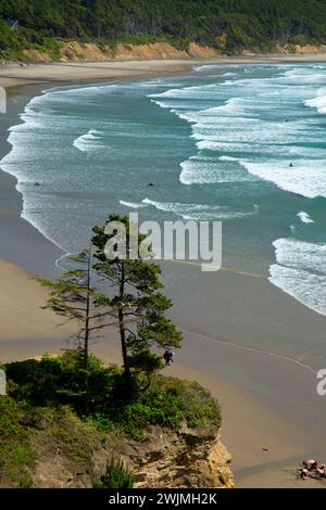 BEVERLY BEACH STATE PARK pacific ocean northwest oregon usa coast ...