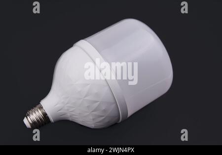 Big 50W led bulb on a white background Stock Photo - Alamy