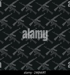 Kalashnikov Russian gun steamless texture. Vector. Eps. Vector ...