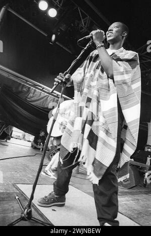 Afro Celt Sound System playing a giant Kora Instrument at Cardiff Big ...