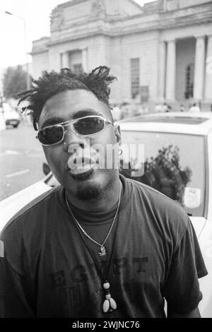 OMAR, SOUL SINGER, PORTRAIT, 1997: A young portrait of the British ...