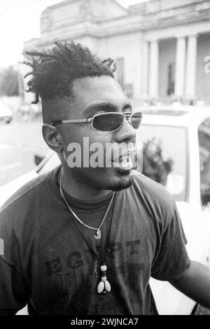 OMAR, SOUL SINGER, PORTRAIT, 1997: A young portrait of the British ...