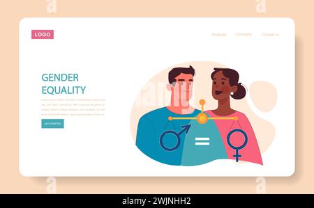 Gender equality. Balanced representation and rights across genders ...