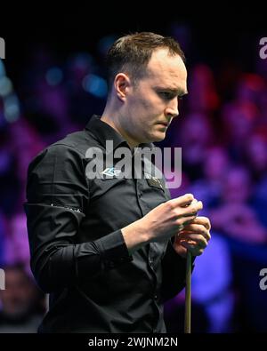 Martin O'Donnell, during the 2024 BetVictor Welsh Open Final at Venue ...